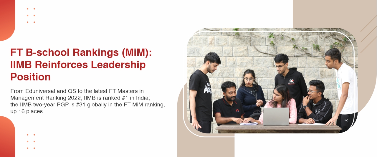 MBA | Post Graduate Programme in Management - IIM Bangalore