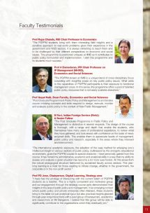 IIMB PGPPM Placement Brochure