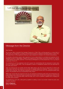 IIMB PGPPM Placement Brochure