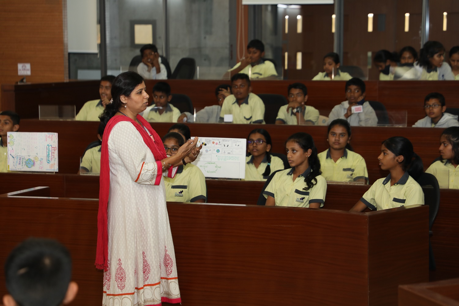 Young Green Warriors visit IIMB | IIM Bangalore