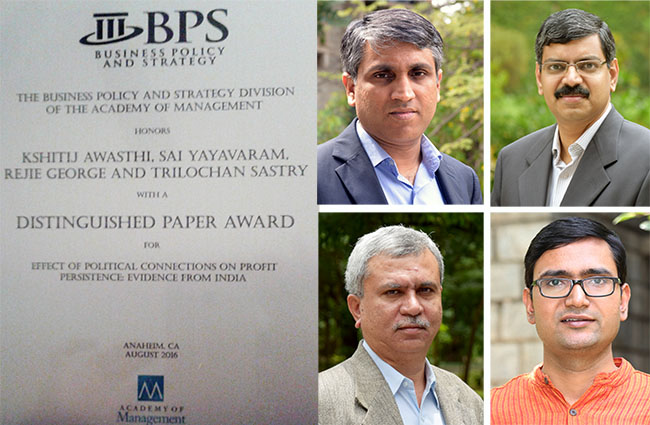 Kshitij Awasthi, Sai Yayavaram, Trilochan Sastry, and Rejie George win ...