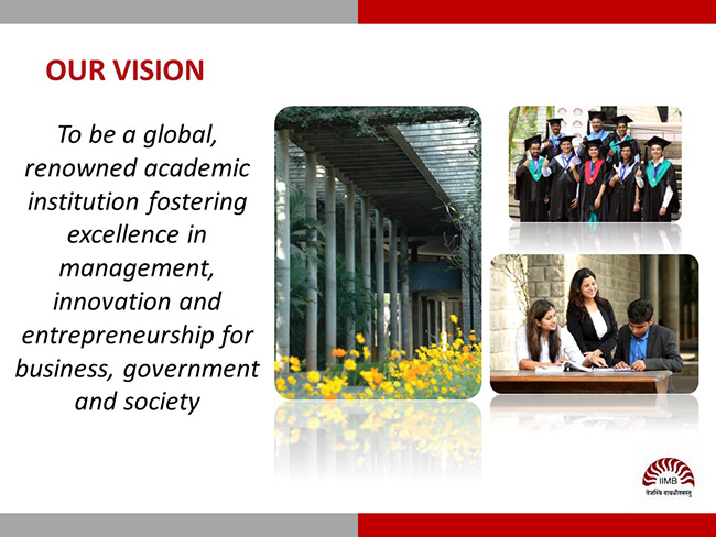 Vision | IIM Bangalore
